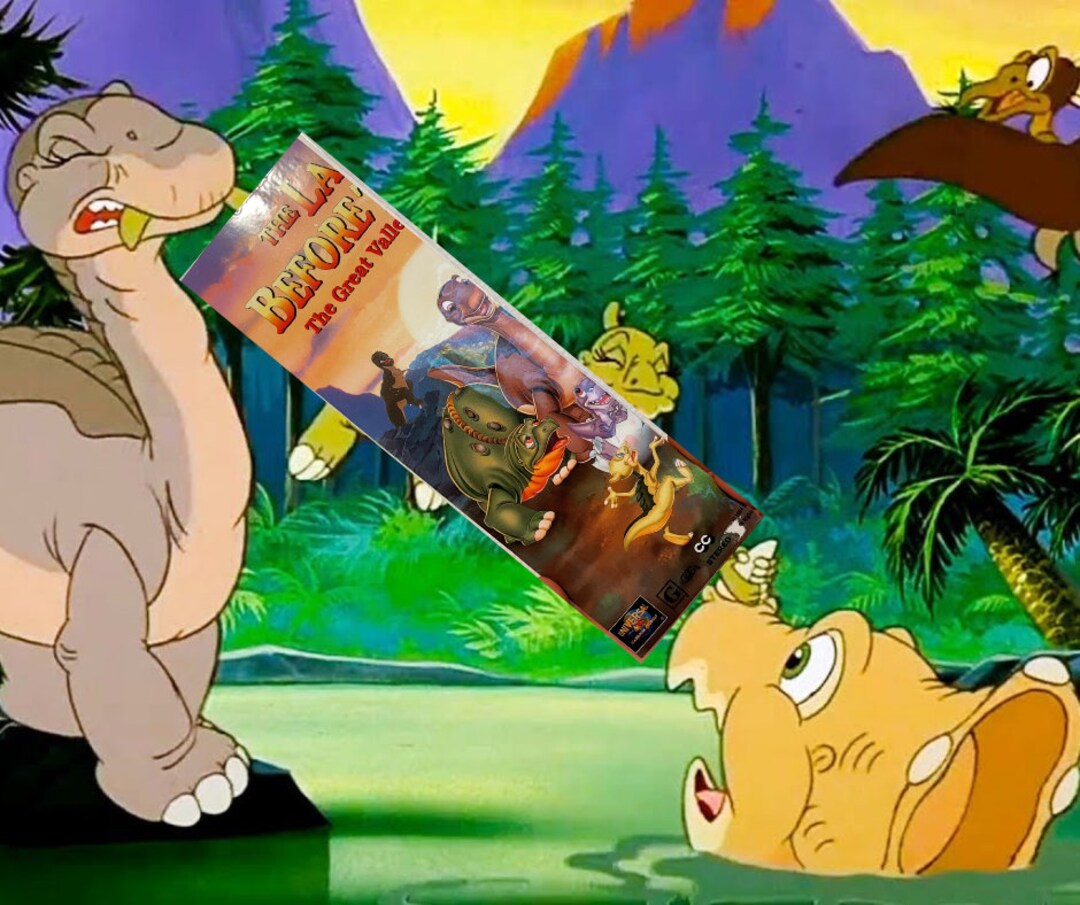 The Land Before Time II: the Great Valley Adventure Bookmark - Etsy