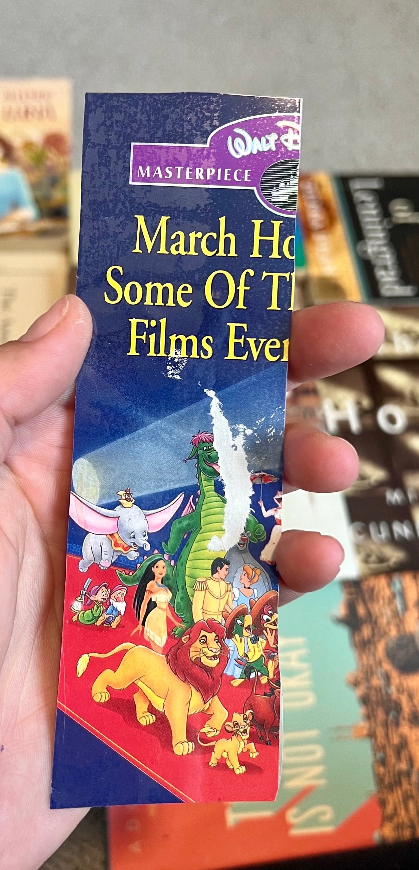 1990s VHS Disney Movie Order Form Bookmarks - Etsy