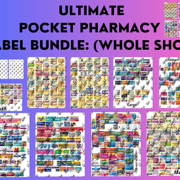 Label Bundle - Etsy