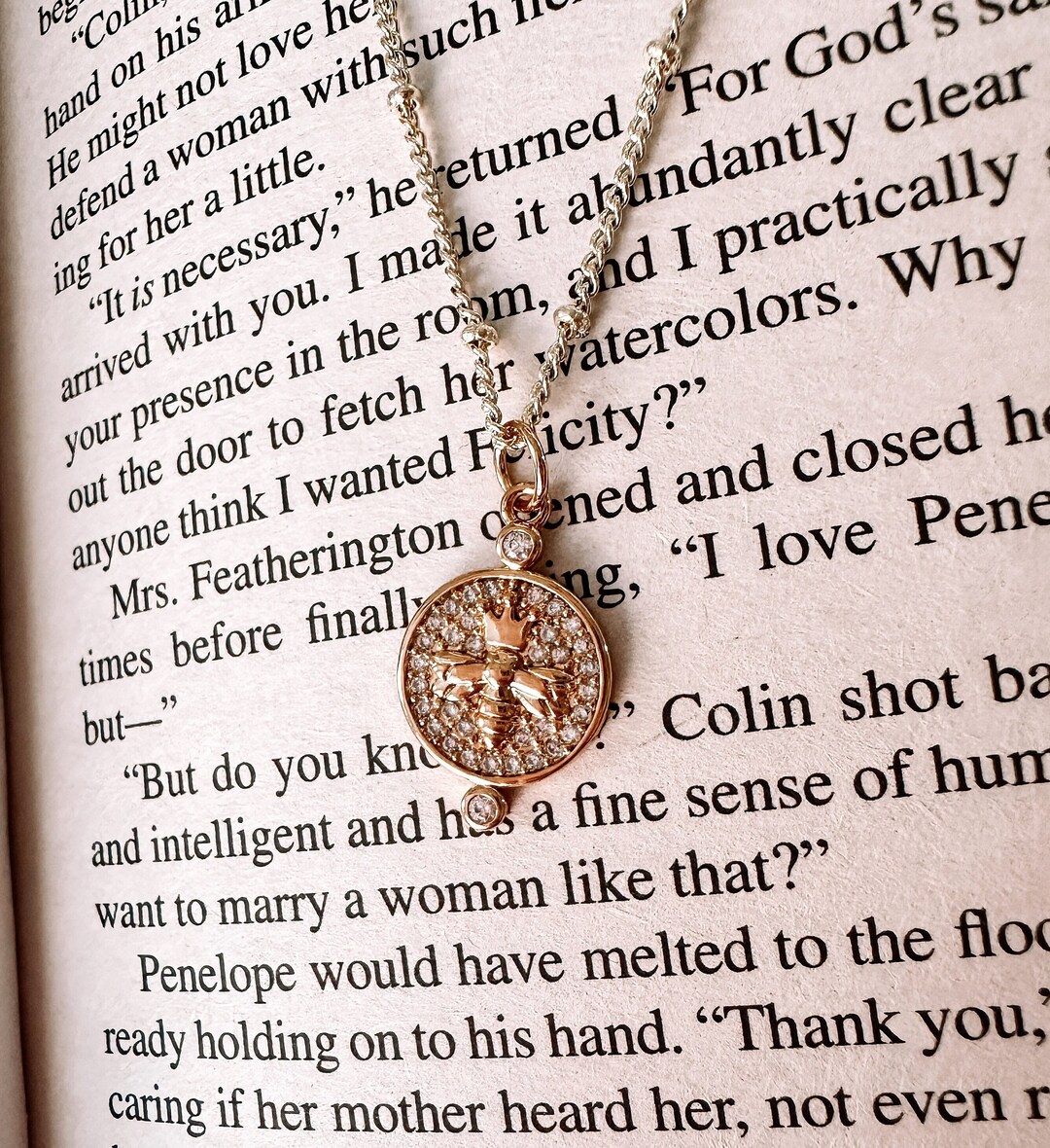 The Colin Necklace - Book Boyfriends Jewelry - Etsy