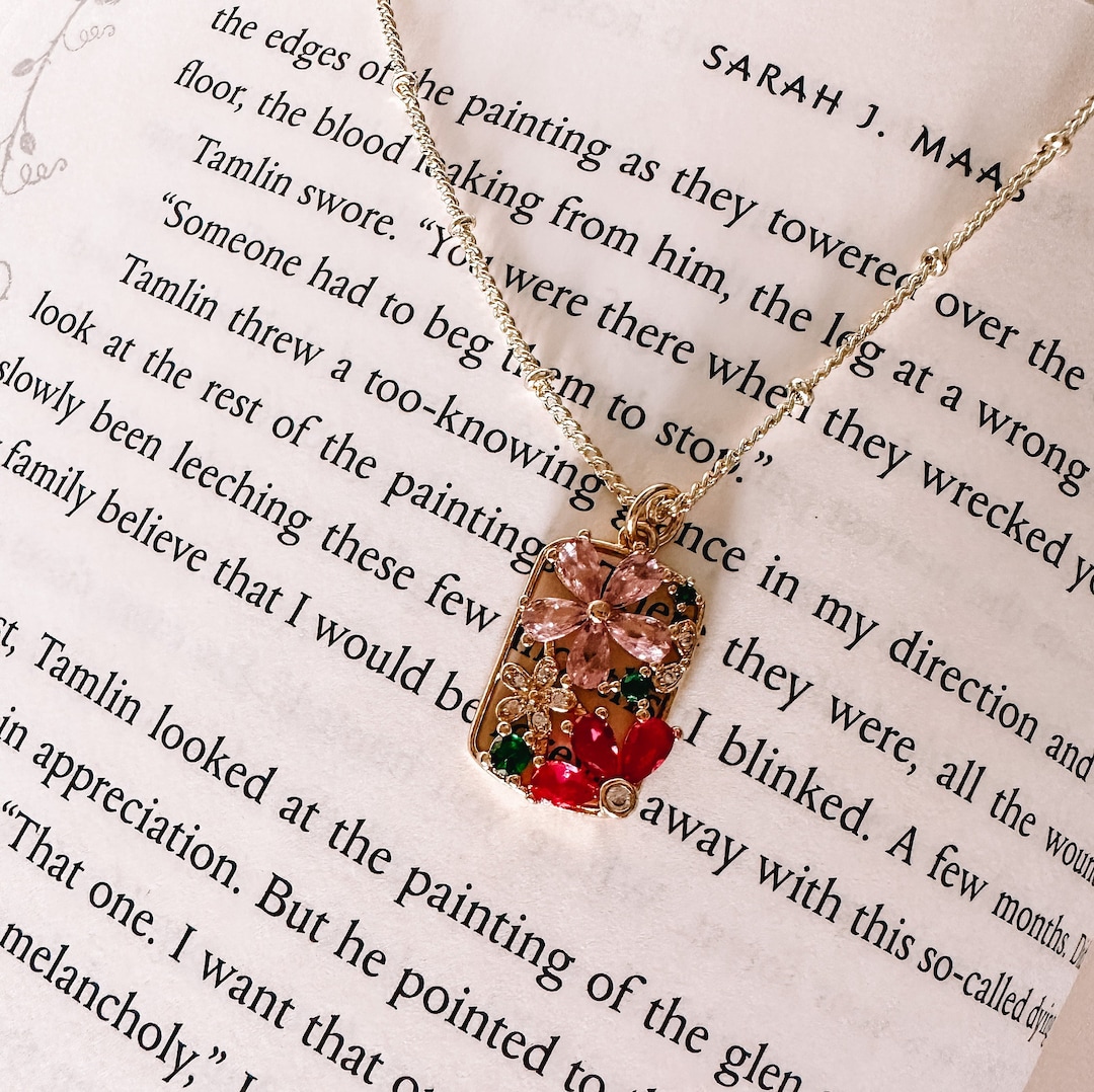 The Tamlin Necklace - Book Boyfriend Jewelry - Etsy