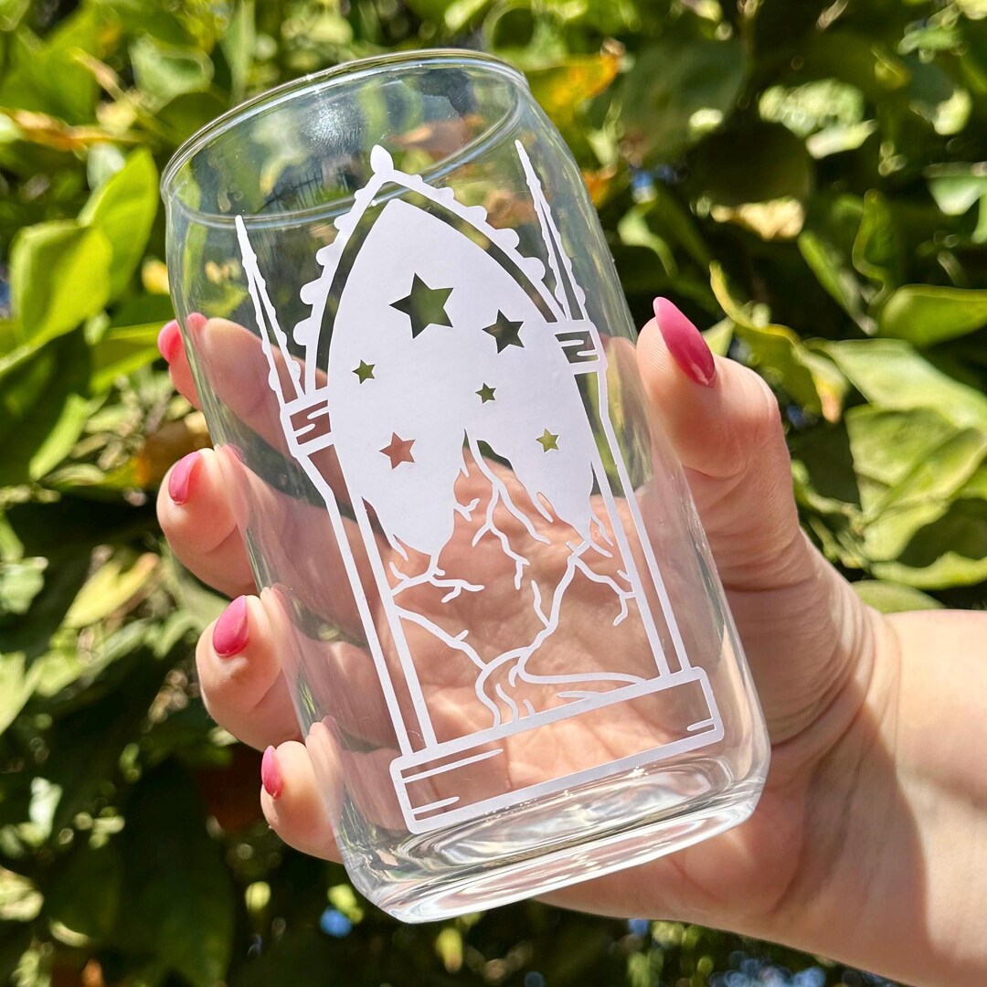 City of Starlight Glass Cup - Etsy