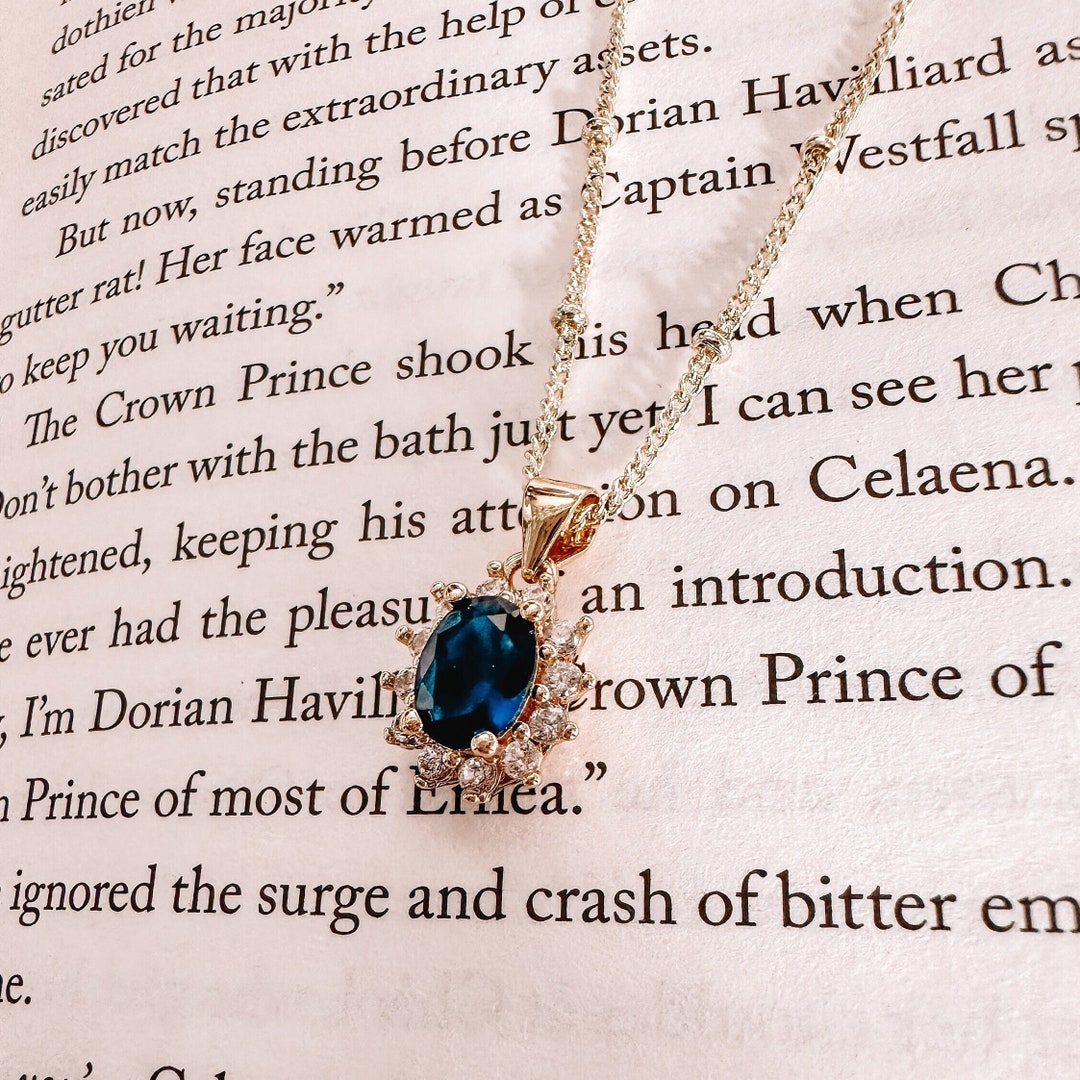 The Dorian Necklace Book Boyfriends Jewelry - Etsy