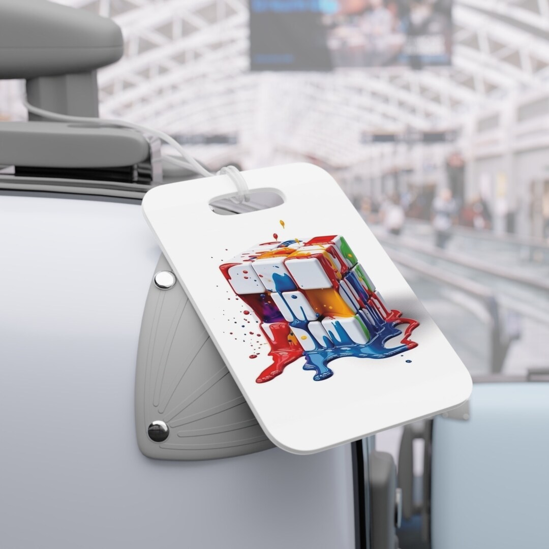 Speedcuber Rubiks Cube Inspired Luggage Tags | Fathers Day Gift - Etsy
