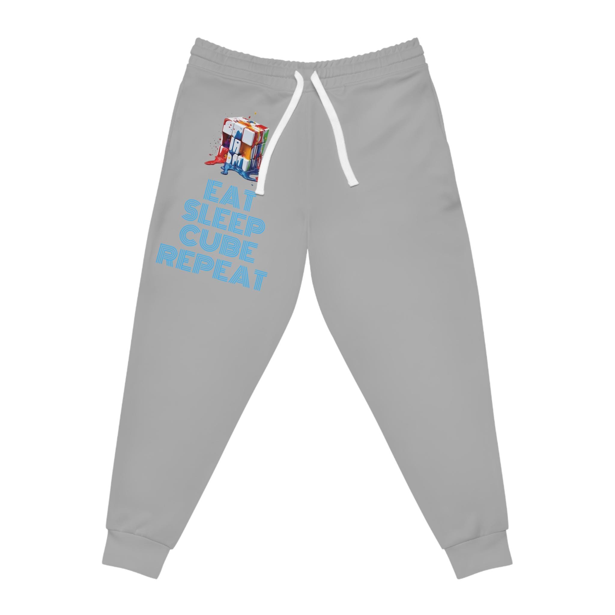 Speed Cuber Rubiks Cube Inspired Athletic Joggers Christmas Cozy ...