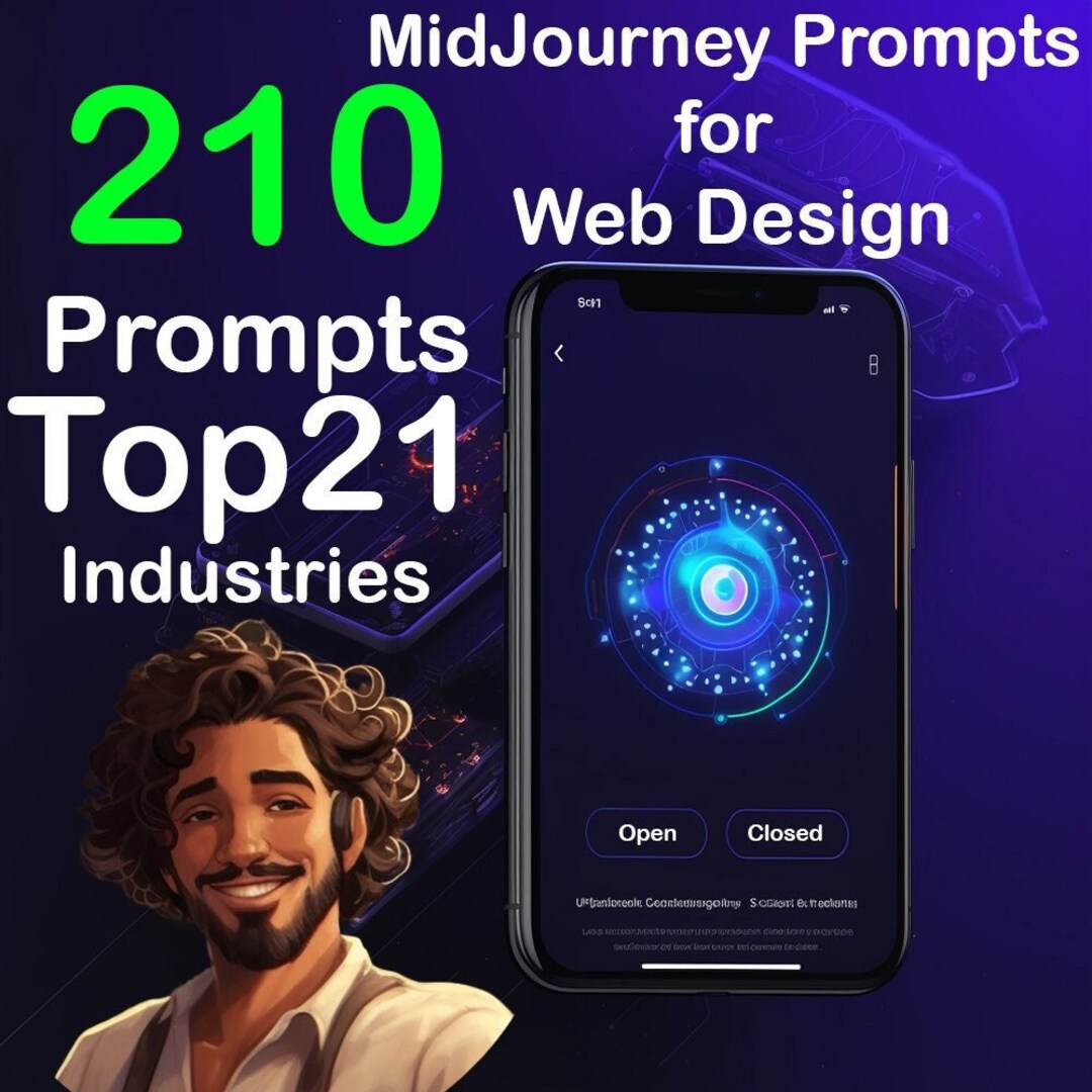 Midjourney With Powerful Website Design Prompts - Etsy