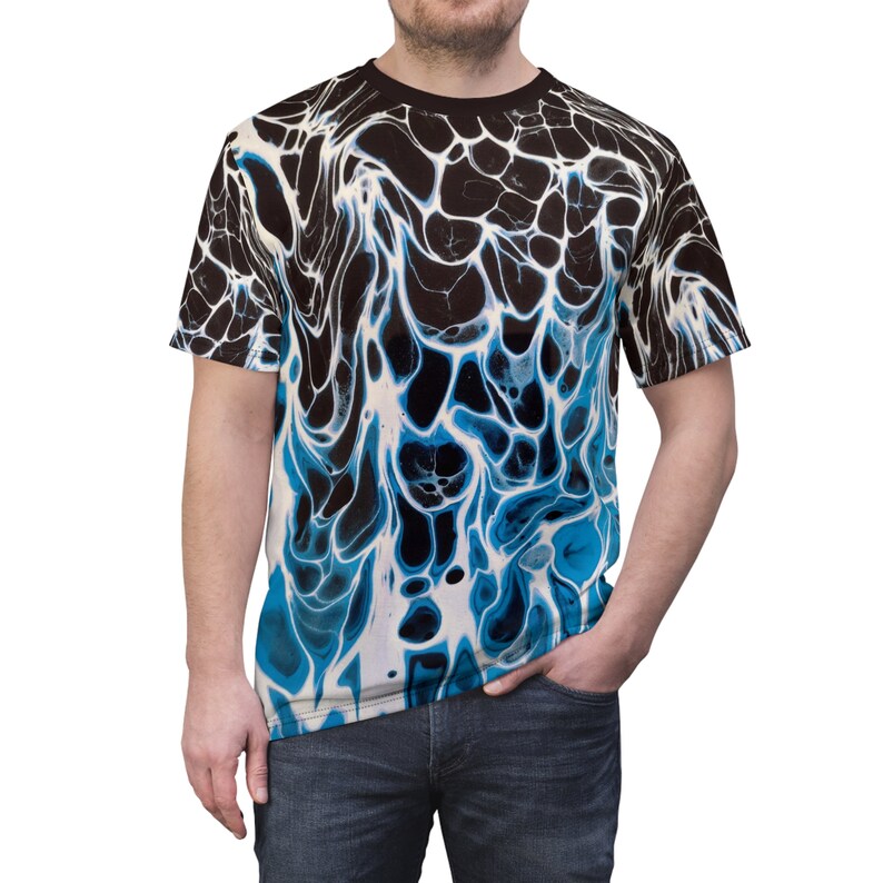 Blue Droopies Graphic Tee, Trippy Shirt, Psychedelic Shirt, Rave Shirt ...