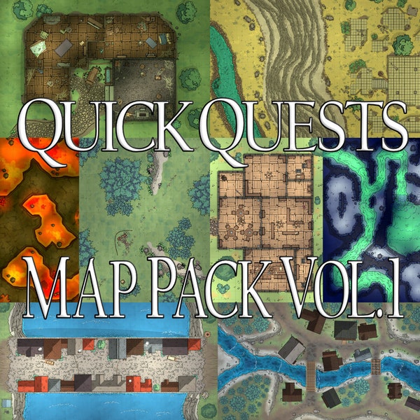 Encounter Map Dnd - Etsy UK