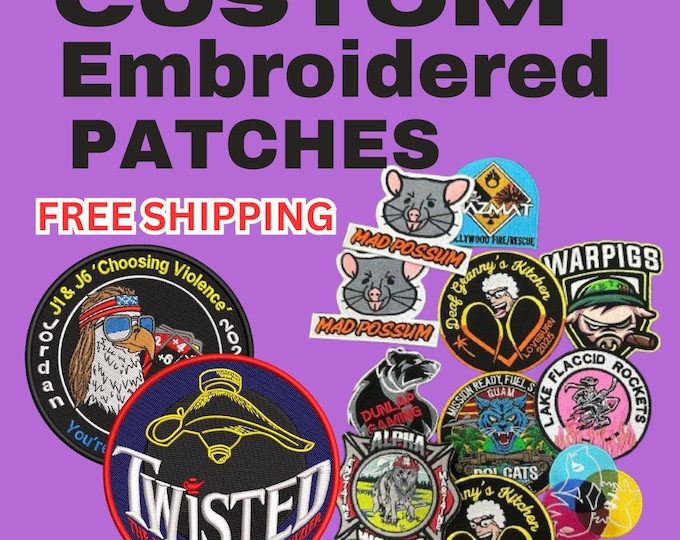 Python Logo Embroidered Patch - Etsy