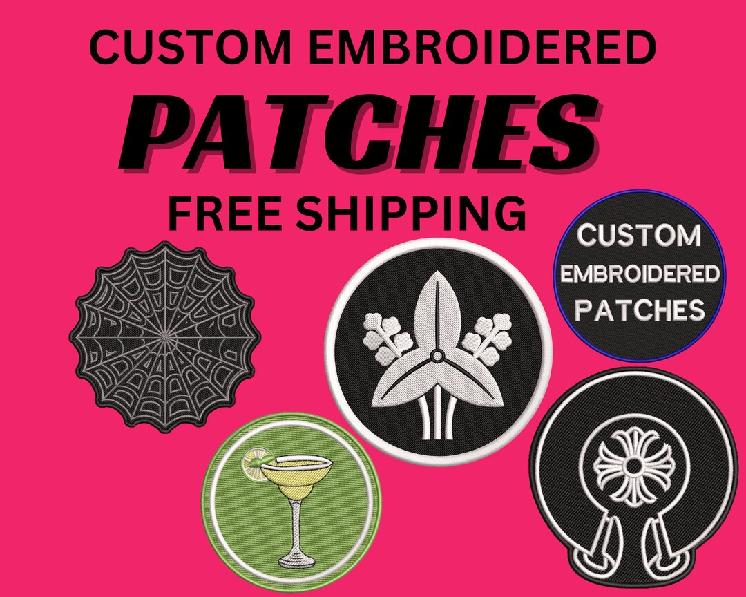 Custom Embroidery Patches , Custom Logo Patches , Custom Iron on ...