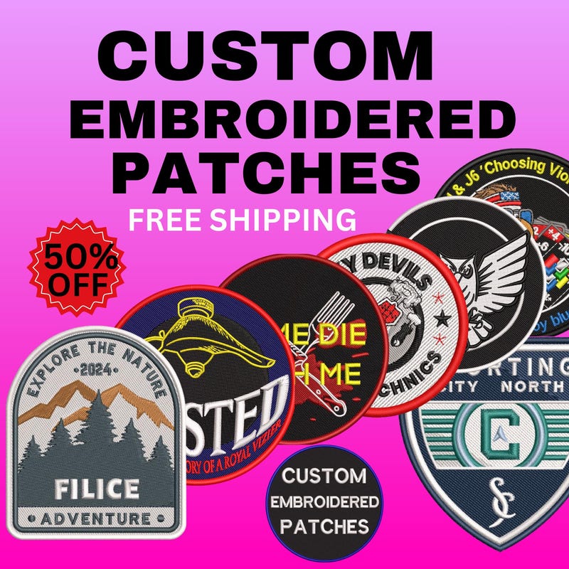 Custom Patches - Etsy