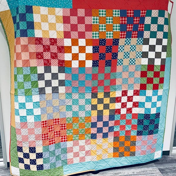 Checkerboard Quilt - Etsy