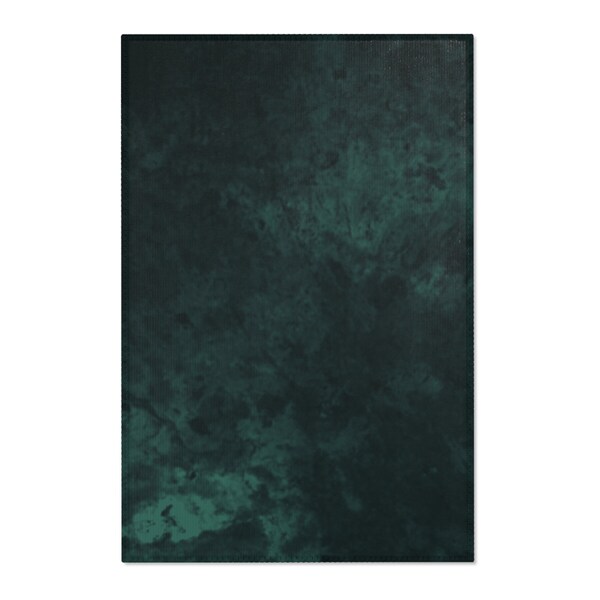 Dark Green Rug - Etsy