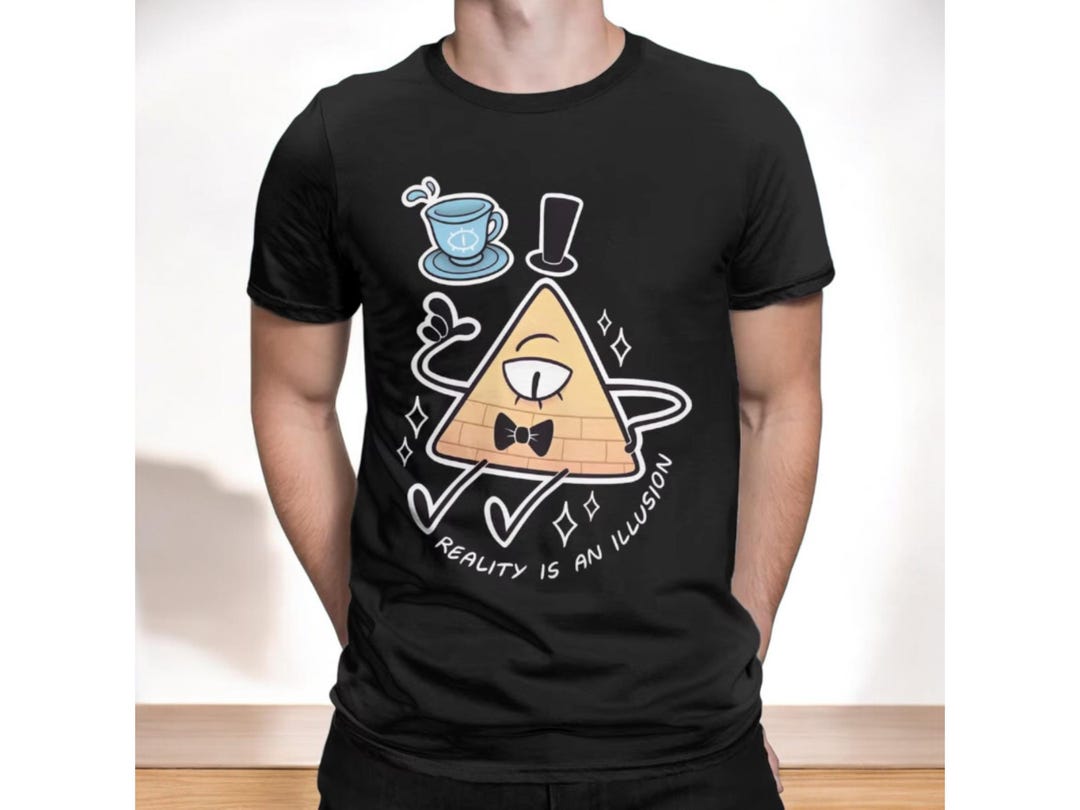 Bill Cipher T Shirt, Gravity Falls Bill Cipher Art T-shirt, Men's Women ...