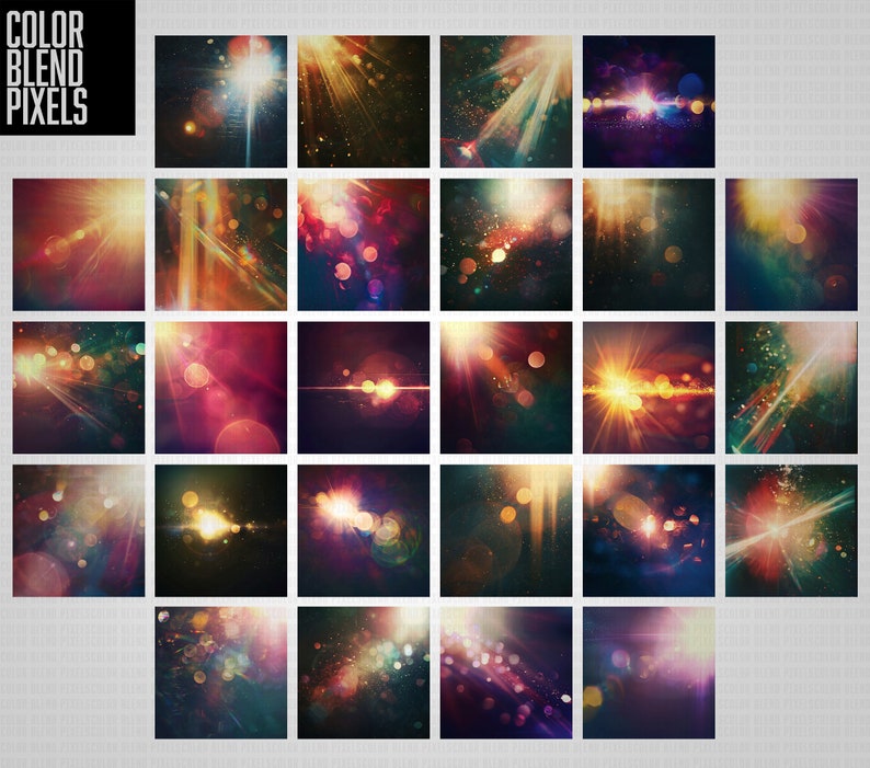 Lens Flare Overlays Bundle - Photo Effects, Add Depth and Texture to ...