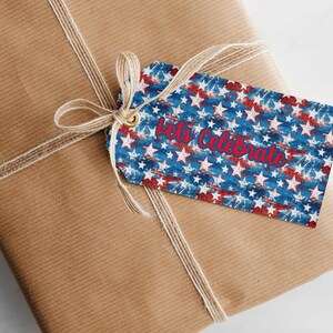 Patriotic Patterns, Red, White, and Blue Digital Paper Collection ...