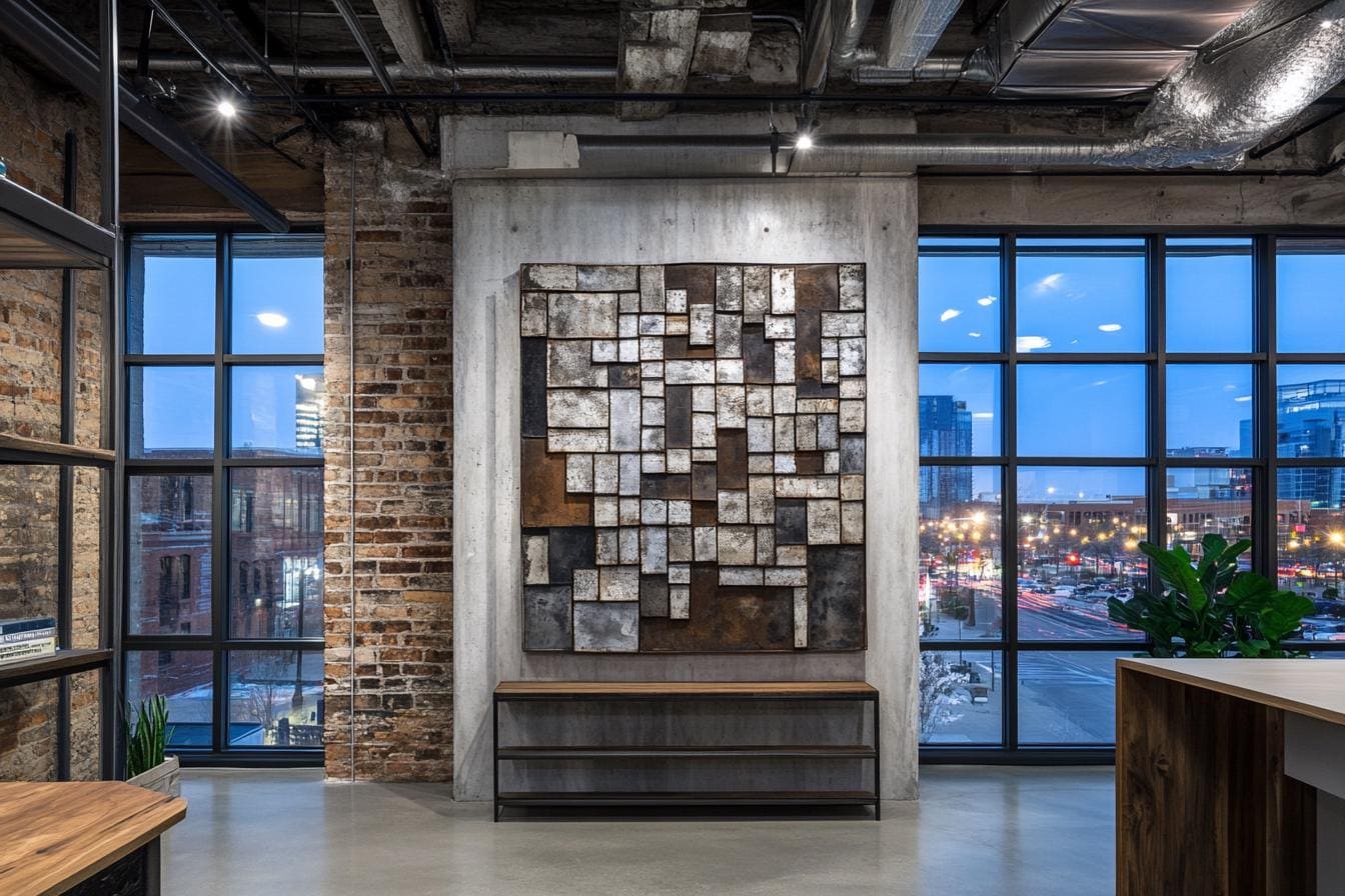 Industrial Chic Zoom Background for Remote Work, Teams, Google Meet - Etsy