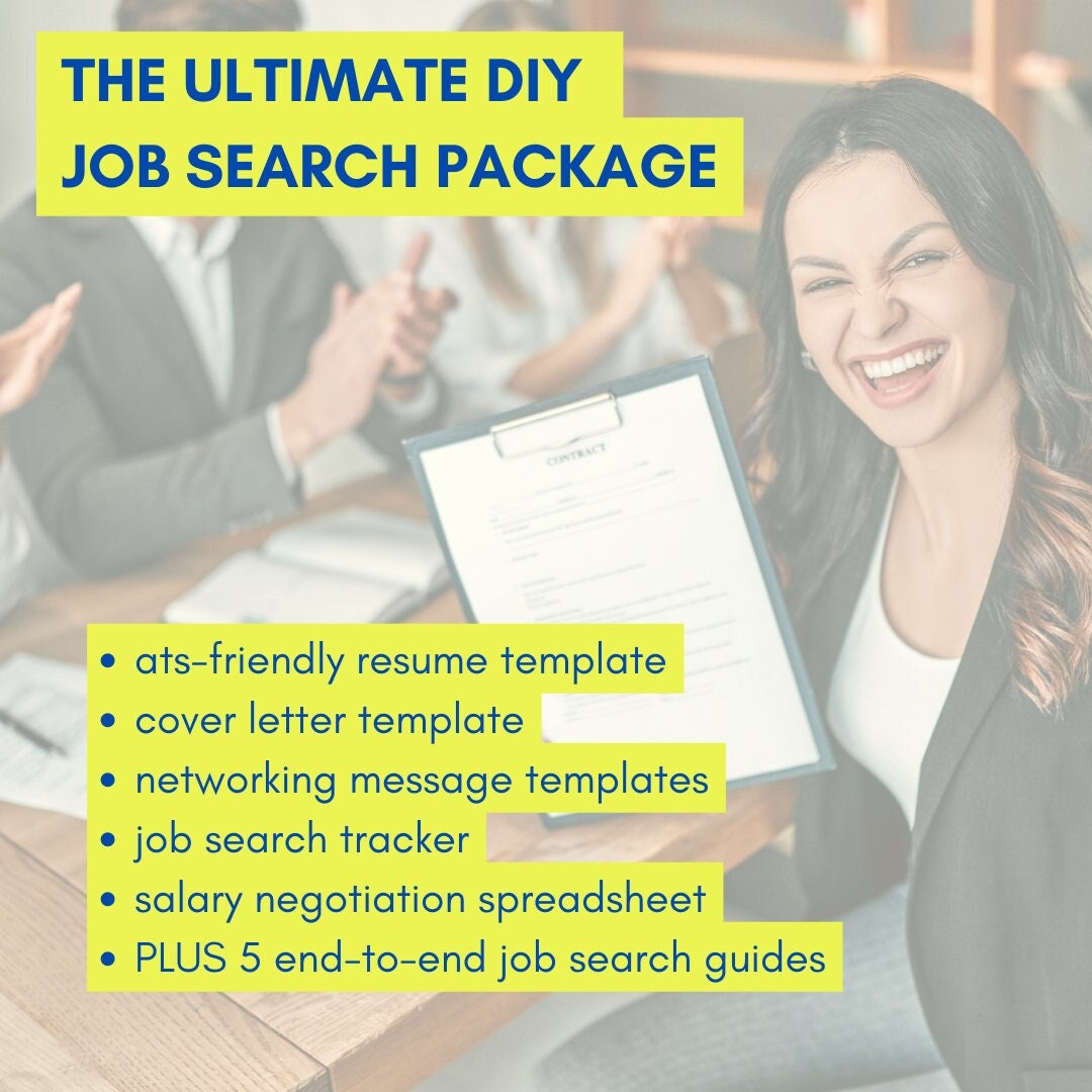 The Ultimate DIY Job Search Package - Etsy