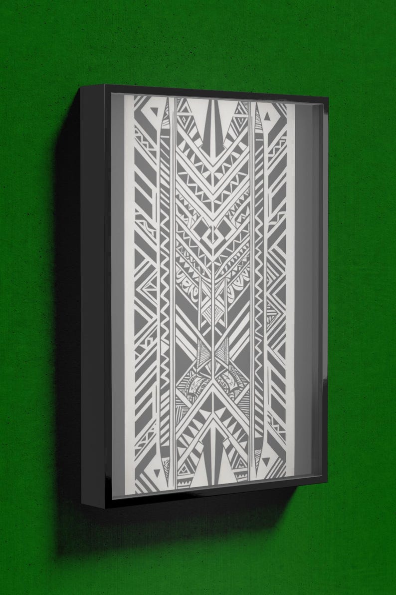 10 PNG Authentic Samoan Designs Unique Polynesian Art & Decor - Etsy