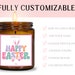 Editable Candle Labels Easter Candle Labels Easter Bunny Candles - Etsy