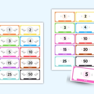 Kids Reward Bundle Behavior Chart Reward Bucks Reward - Etsy