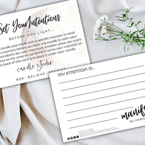 Package Insert - Etsy