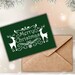 Printable Christmas Cards Festive Printable Christmas Cards - Etsy