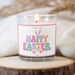 Editable Candle Labels Easter Candle Labels Easter Bunny Candles - Etsy