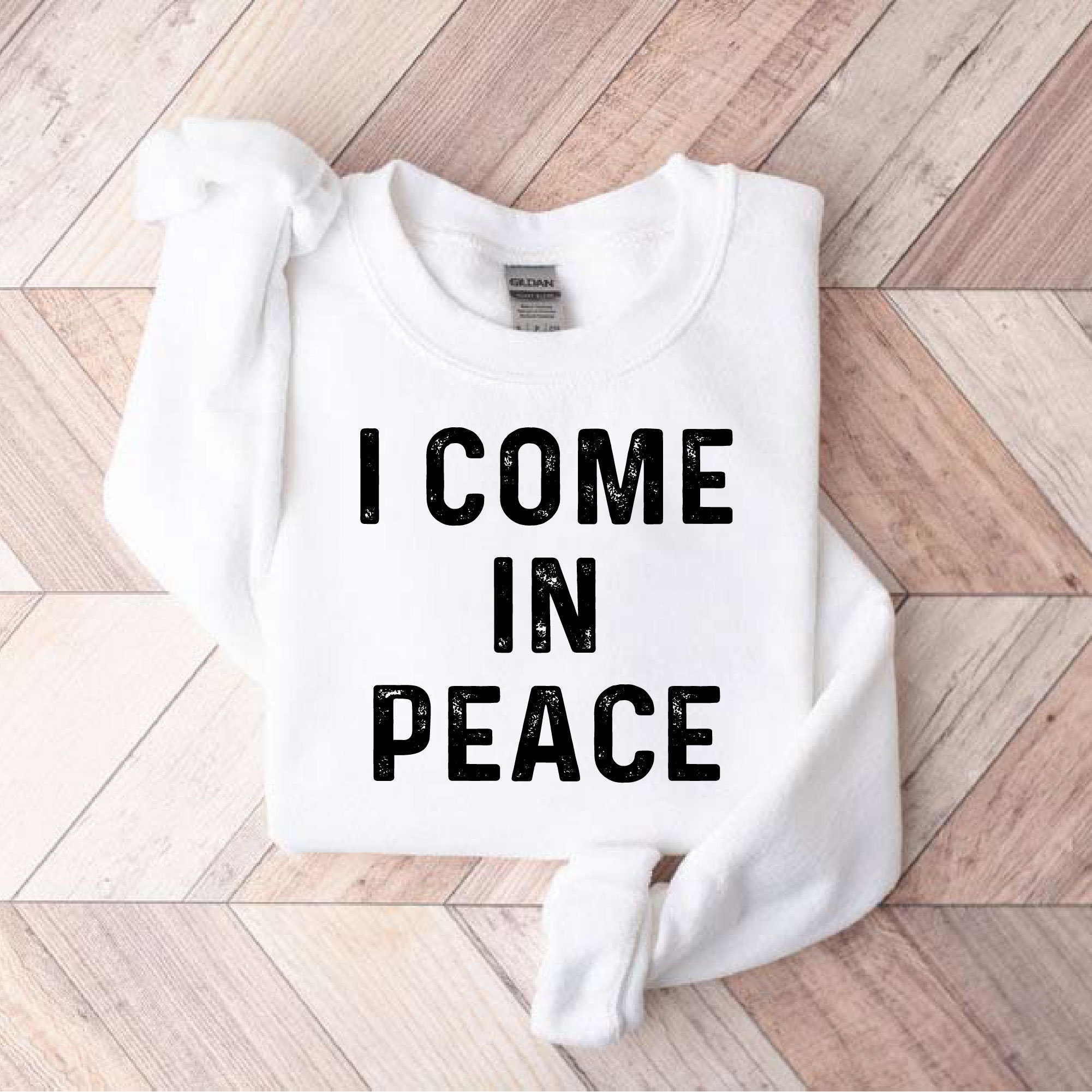 I Come in Peace I'm Peace Funny Matching Couples, I Come in Peace ...
