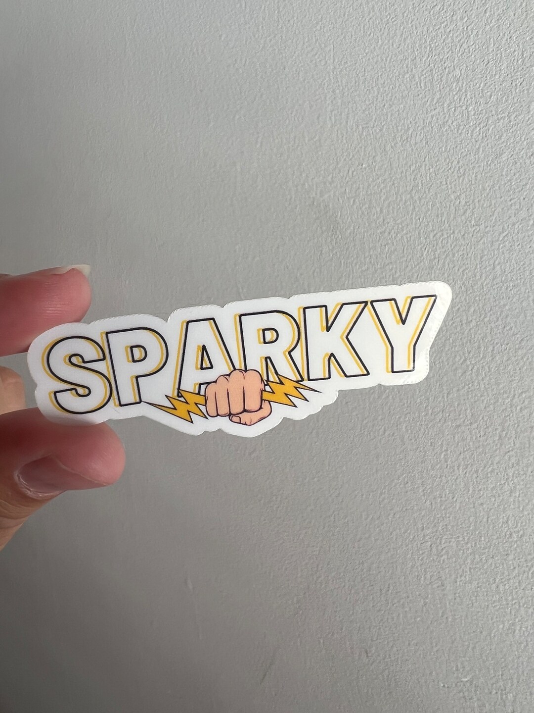 Sparky Sticker - Etsy