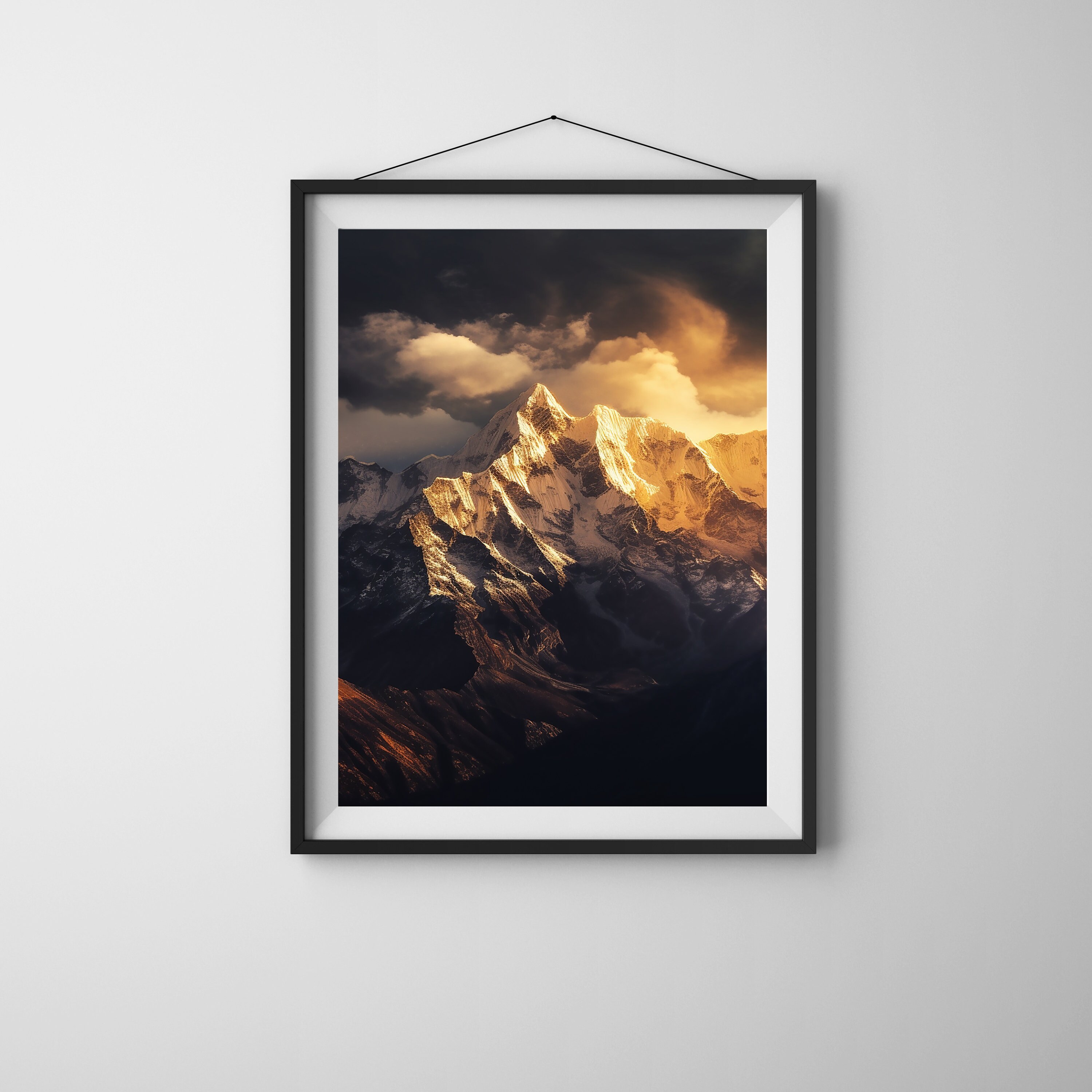 Scenic Mountain Range Digital Art | Colorado Landscapes | Snow ...