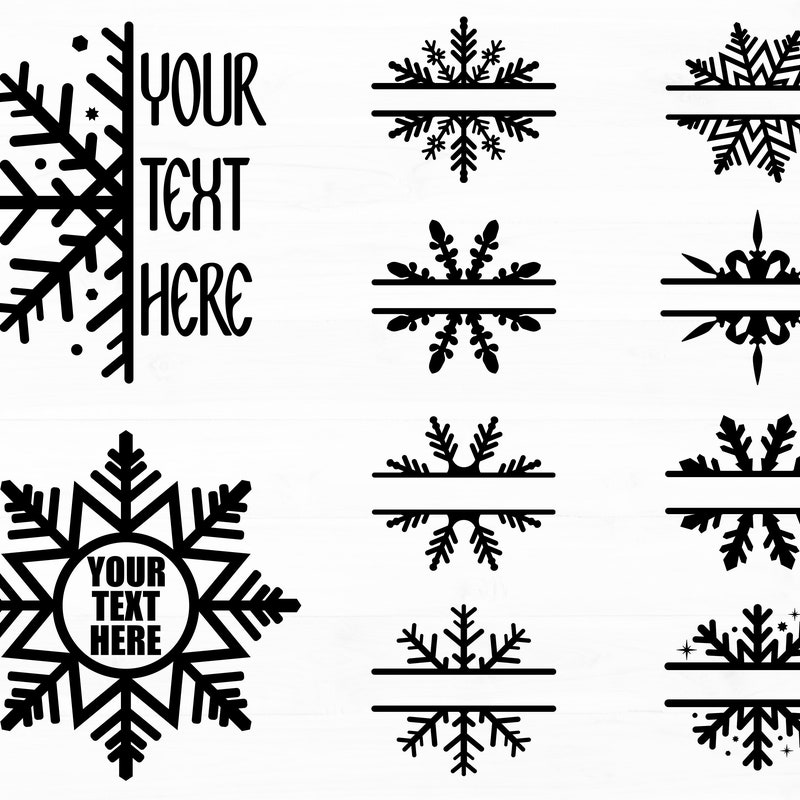Snowflake Name Split - Etsy