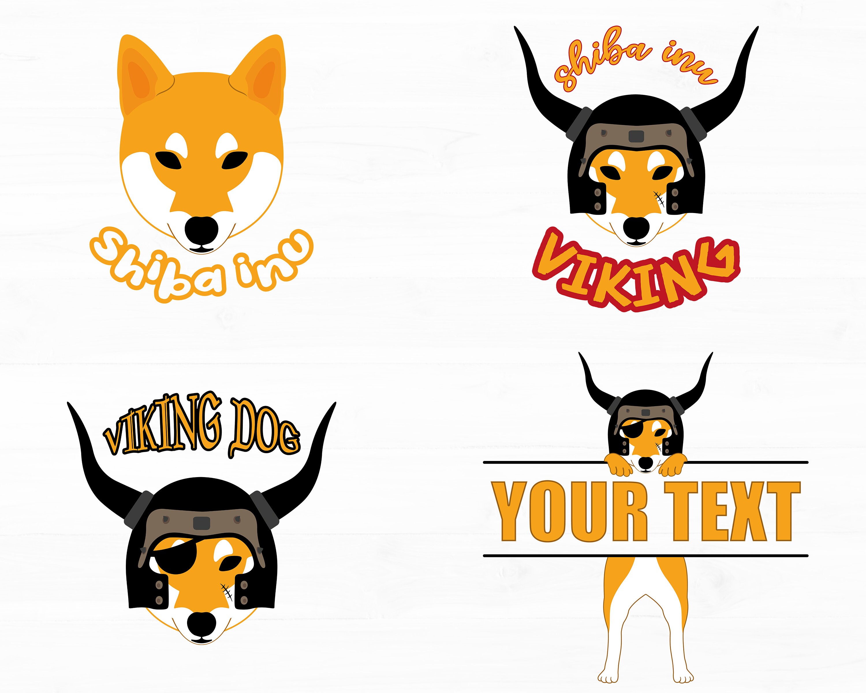 Shiba Inu Svg Shiba Dog Svg Bundle Shiba Inu Split Monogram Svg Shiba ...