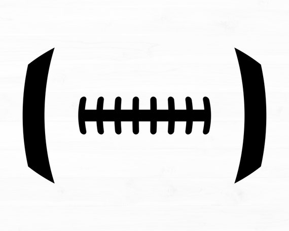 Football Laces Outline