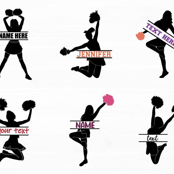 Cheerleading Svg - Etsy