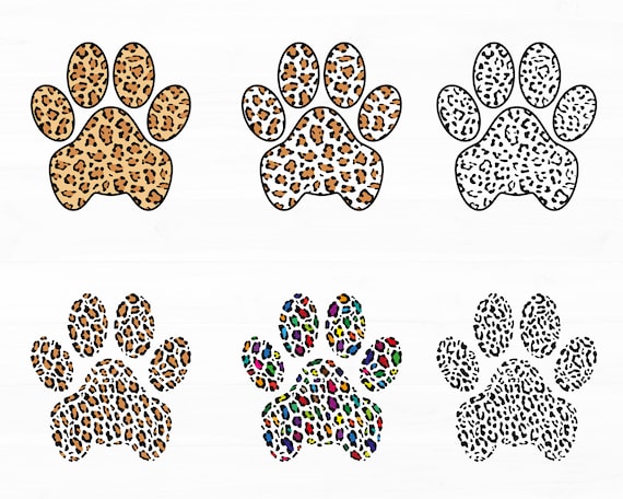 Leopard Paw Print Clip Art Panther Paw Print Ini Clip Art At Clker.com