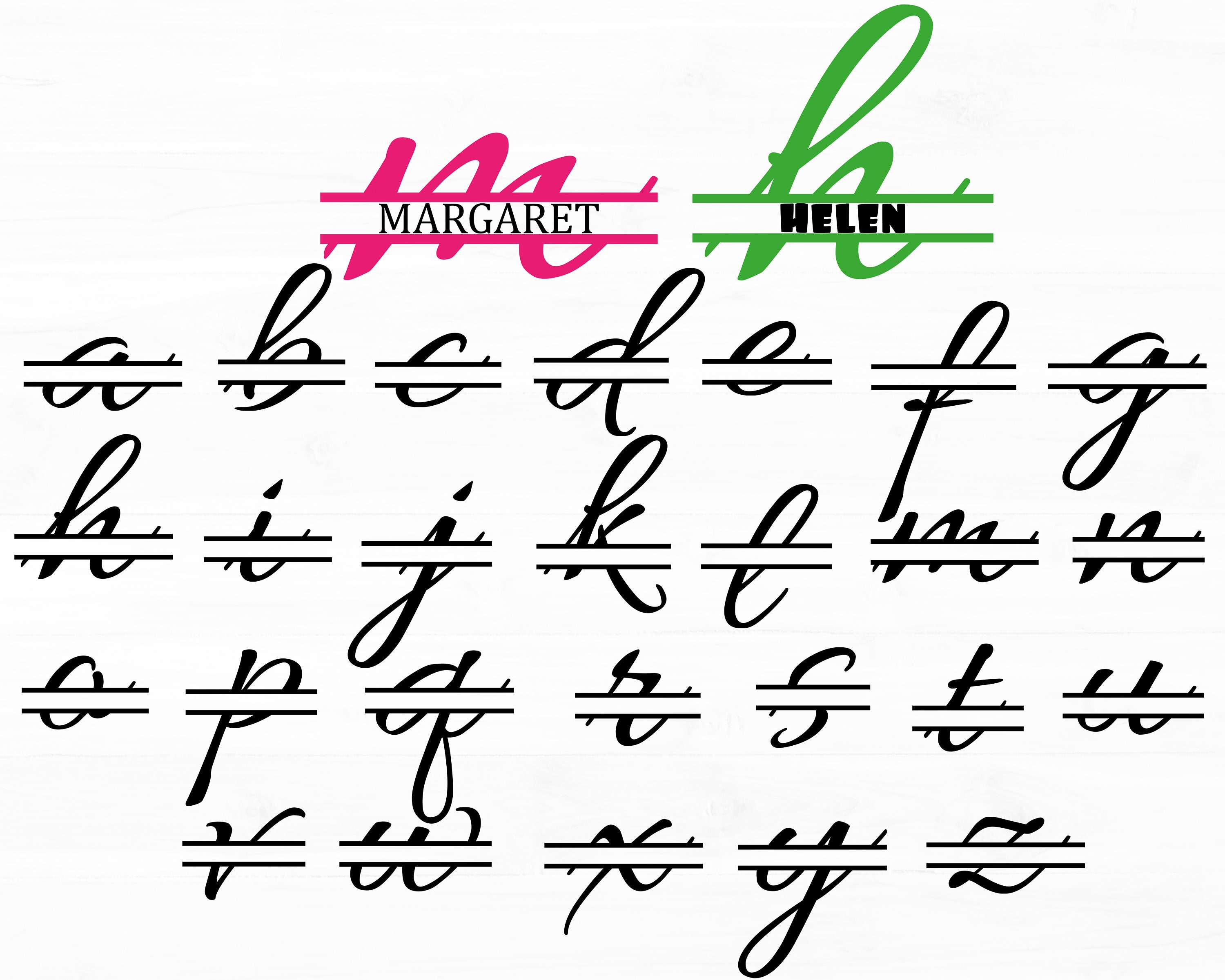 Fancy Cursive Lowercase F