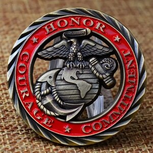 USMC and USN Challenge Coins - Etsy