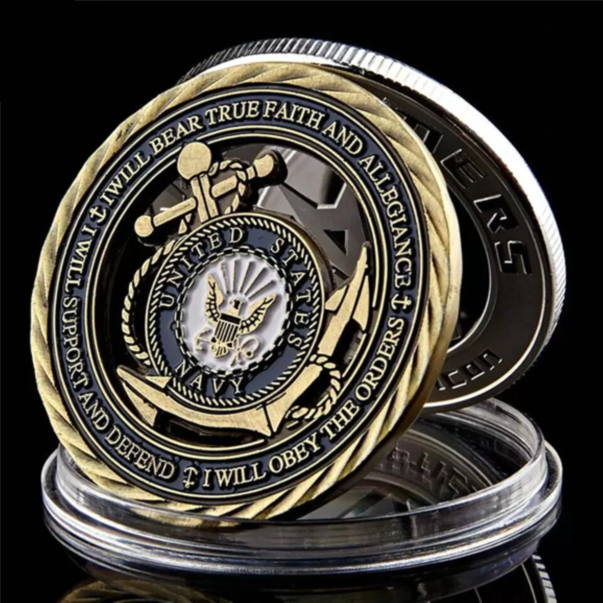 USMC and USN Challenge Coins - Etsy