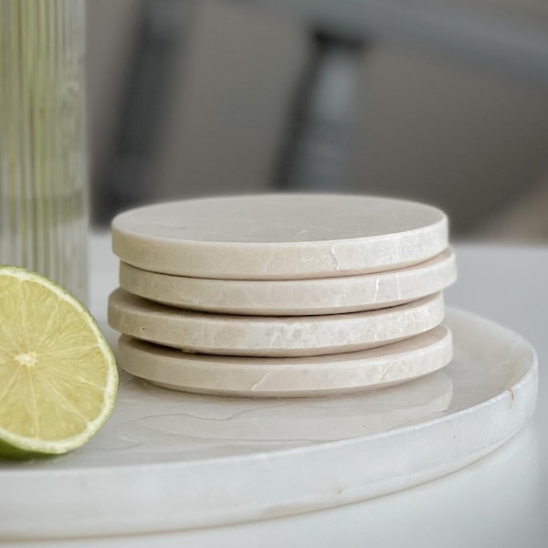 Marble Coasters - Etsy