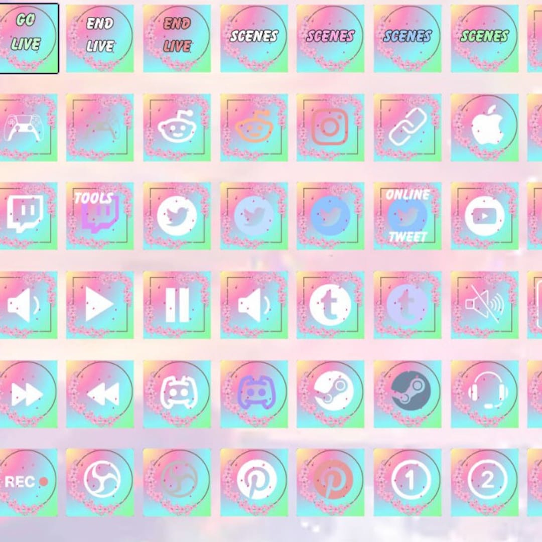 Kawaii Stream Deck *animated* Icons - Etsy