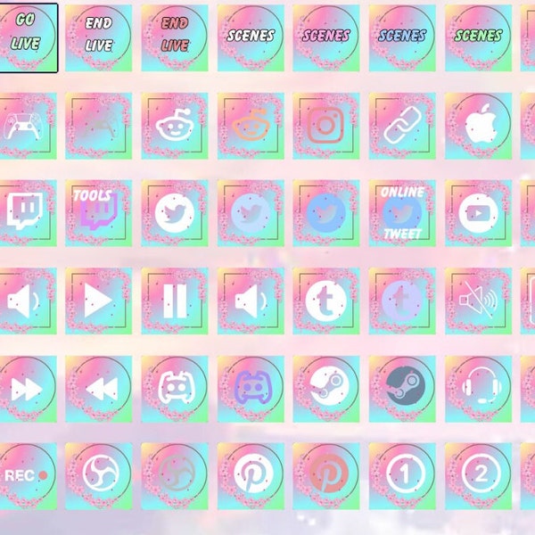 Cute Stream Deck Icons - Etsy