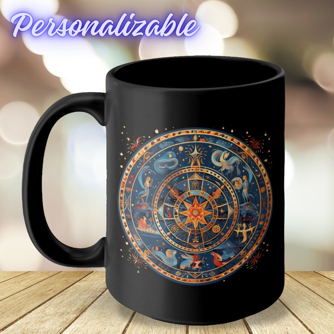 Zodiac Sign Coffee Mug Astrology Lovers 11oz and 15oz Mugs ...