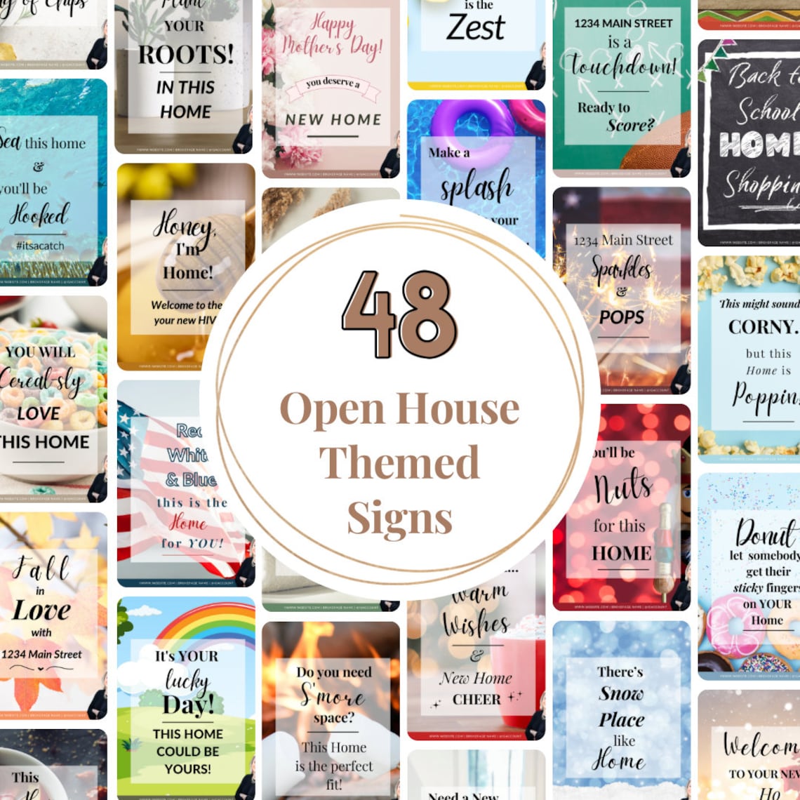 Real Estate Open House Open House Themes Realtor Open House Ideas Open ...