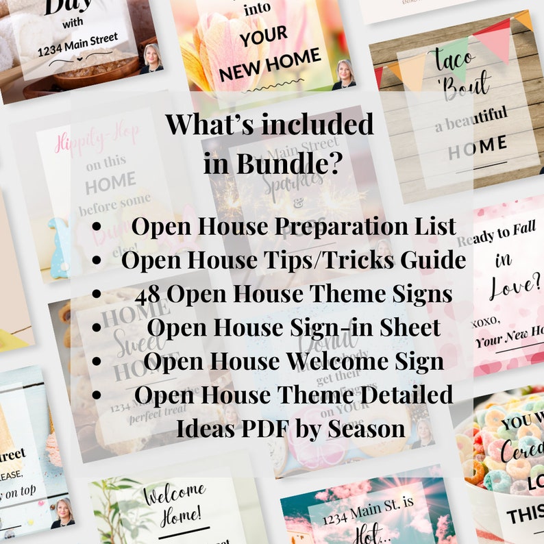 Real Estate Open House Open House Themes Realtor Open House Ideas Open ...