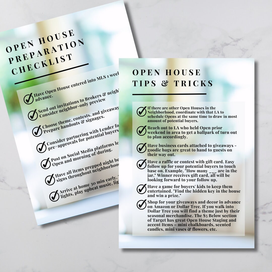Real Estate Open House Open House Themes Realtor Open House Ideas Open ...