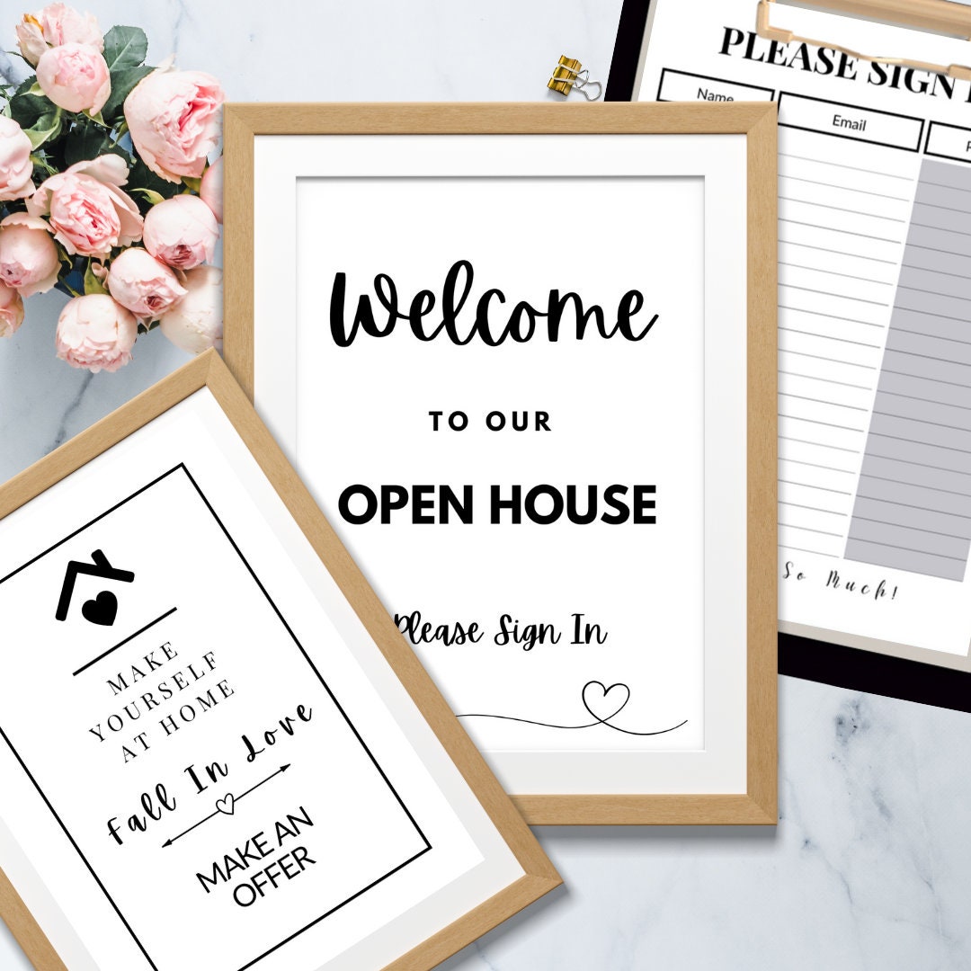 Real Estate Open House Open House Themes Realtor Open House Ideas Open ...