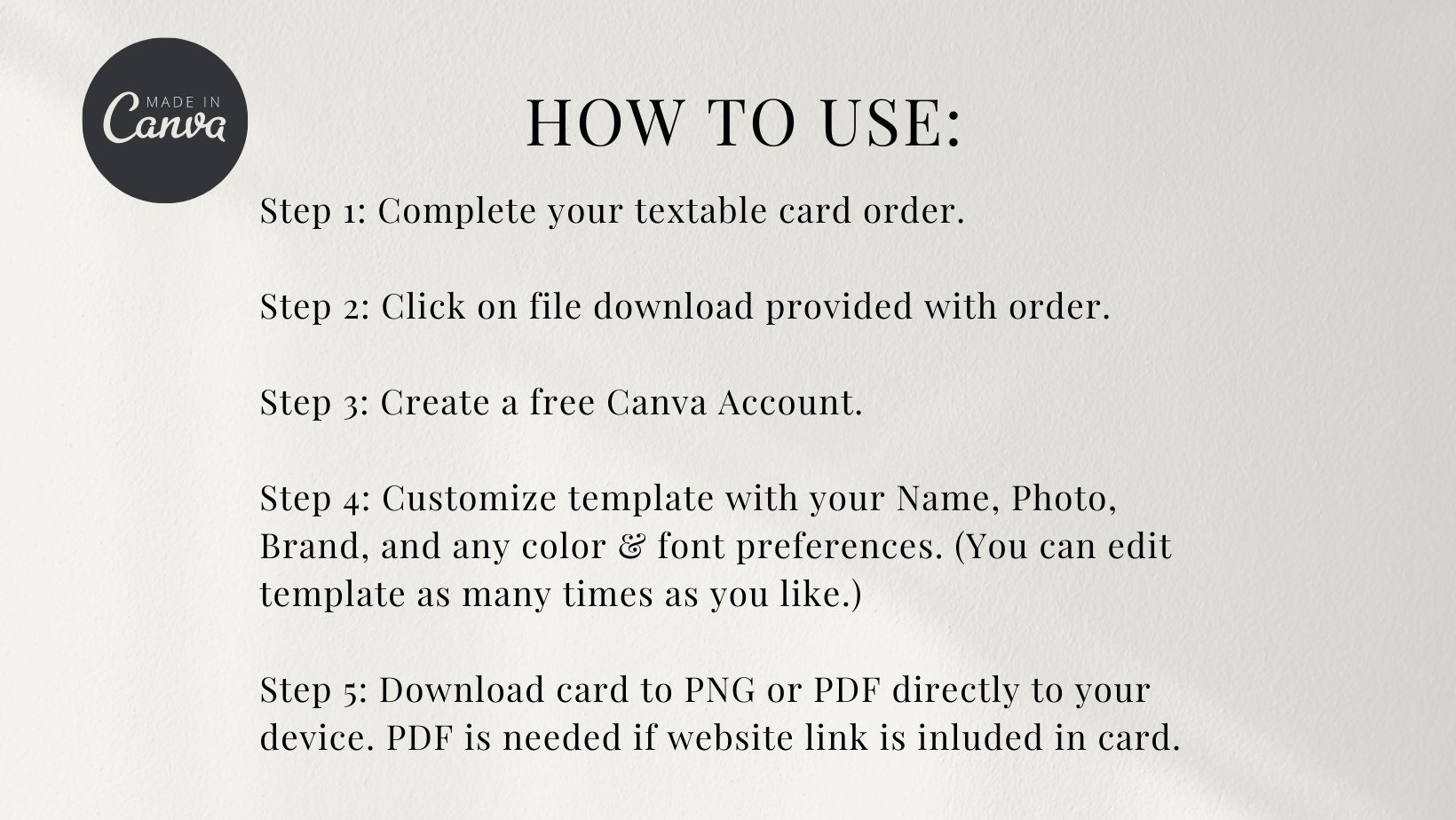 Realtor Textable Client Cards | Digital Real Estate Marketing | Canva ...