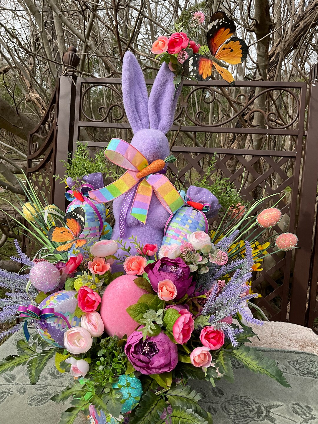 EASTER Celebration Spring Centerpiece Easter Centerpiece Tablescape ...