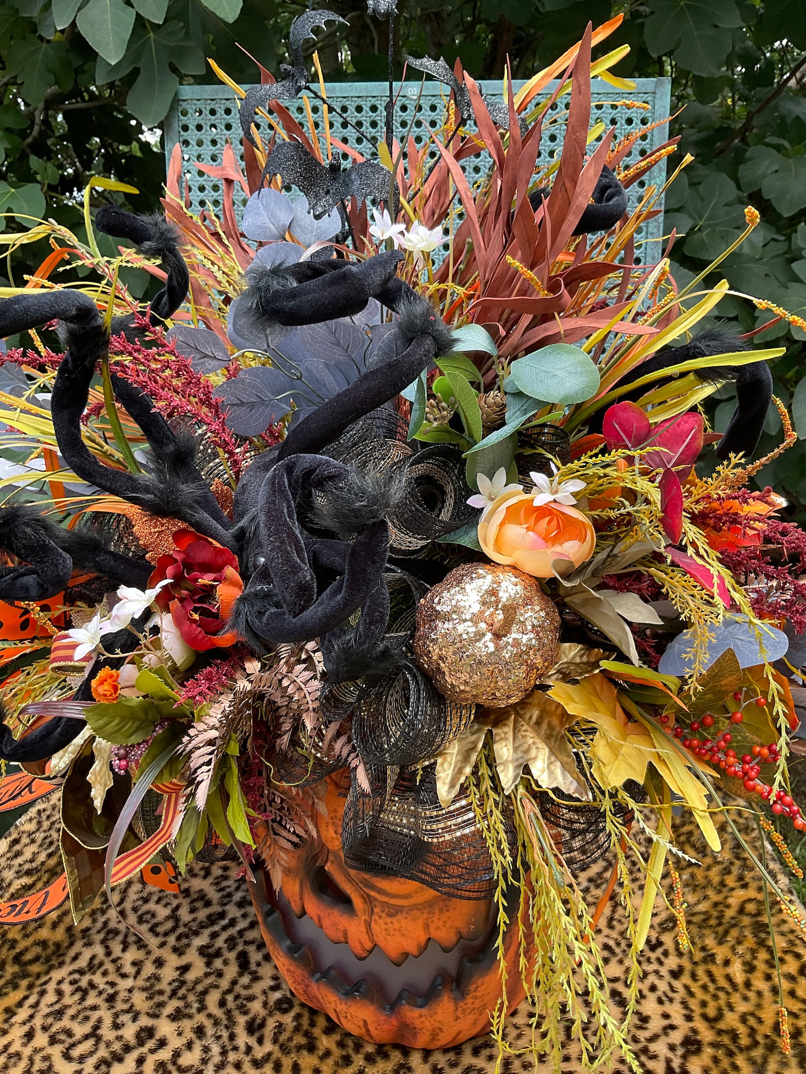 Halloween Centerpiece,fall Centerpiece, Autumn,october 31,halloween ...